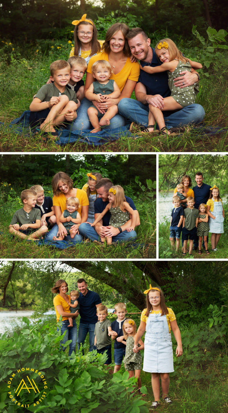 Summer Family Photos in MN // Hall Family | Adam Hommerding Photography