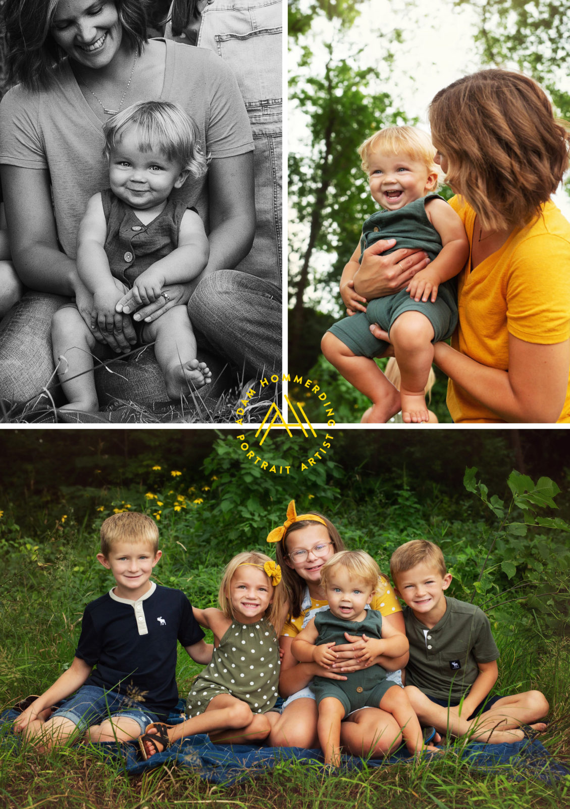 Summer Family Photos in MN // Hall Family | Adam Hommerding Photography