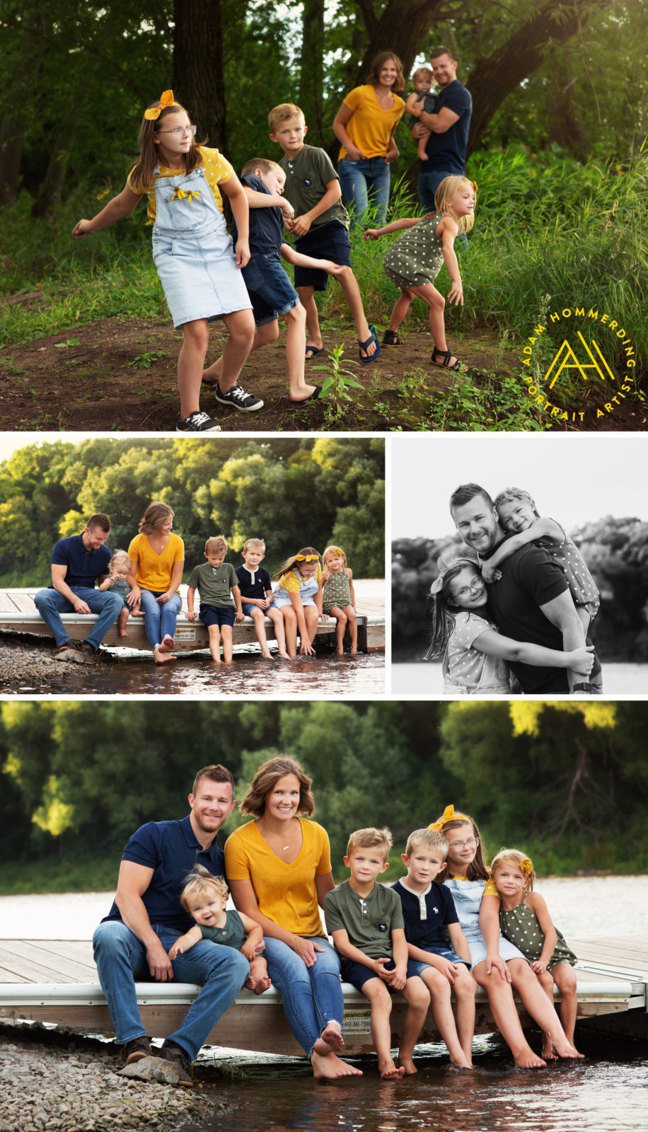 Summer Family Photos in MN // Hall Family | Adam Hommerding Photography